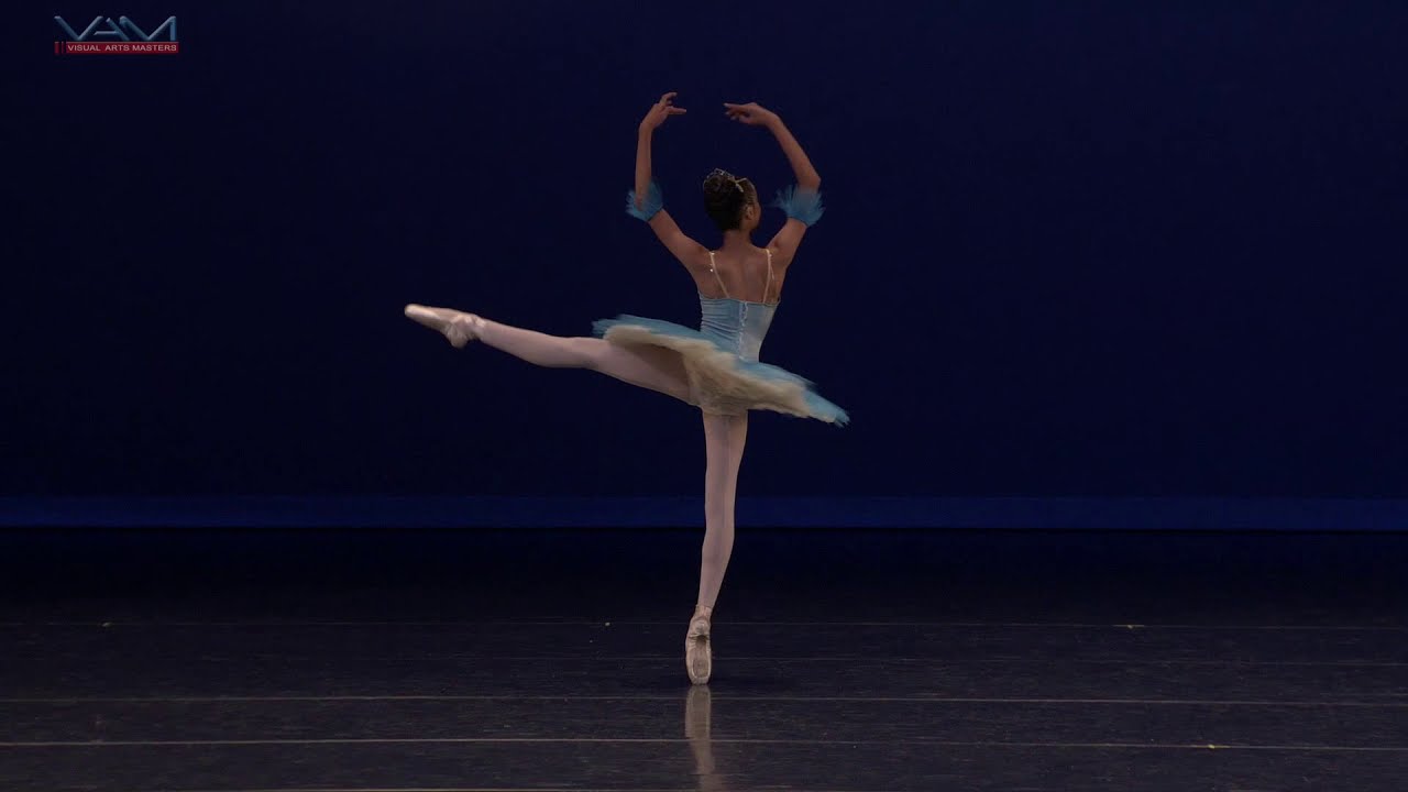 Pauline Victoria Estrada Age 12 Third Place YAGP 2020 LA Feb #454 Le ...