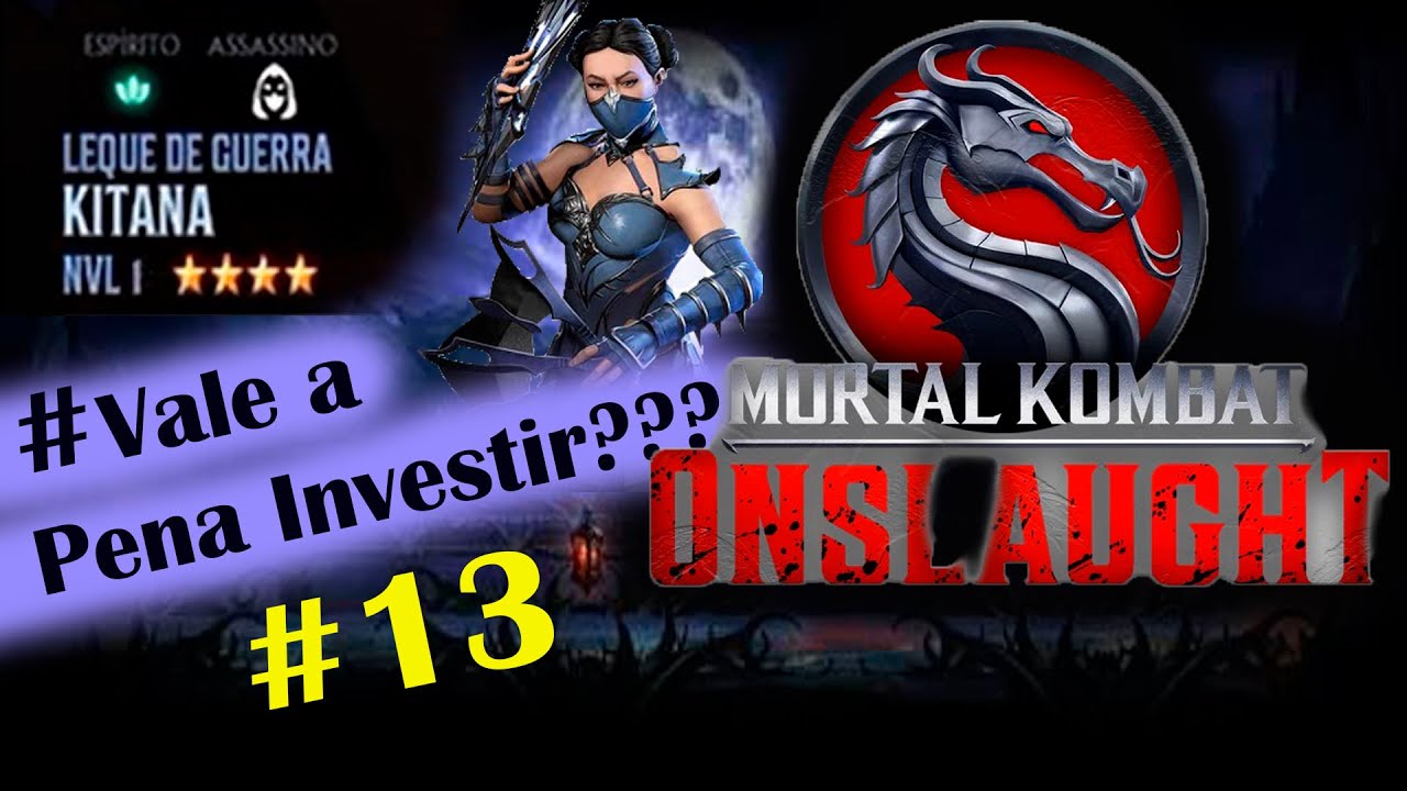 Kitana o Leque de Guerra - Mortal Kombat Onslaught I Os Inimigos do ...