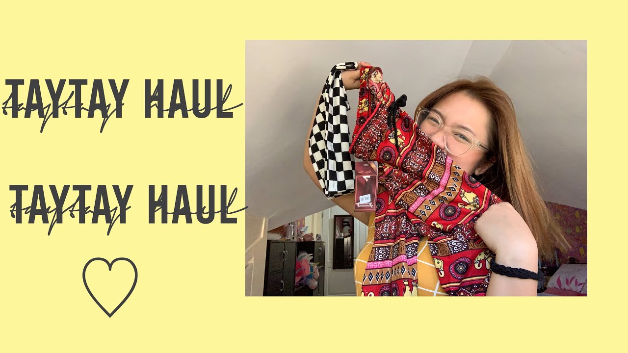 TAYTAY VLOG + HAUL ️ - YouTube