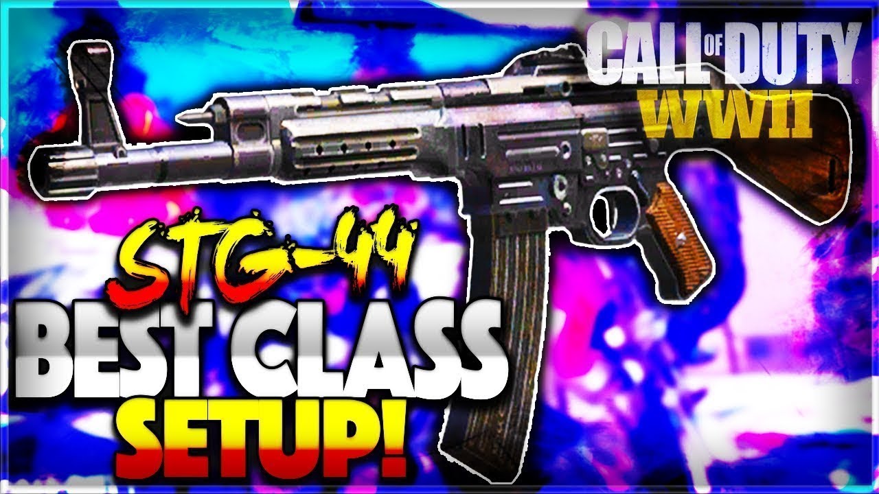 BEST CLASS SETUP (STG-44) - COD WW2 GAMEPLAY - YouTube