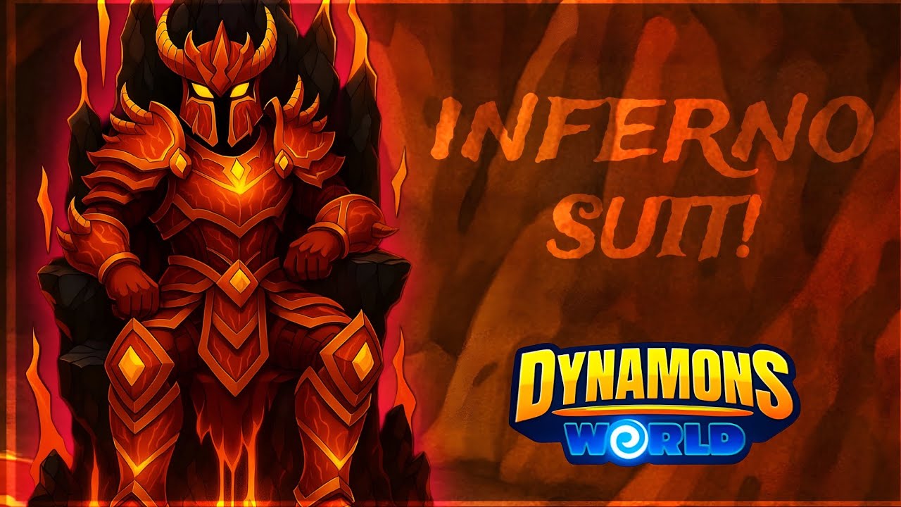 Inferno Suit Full Review🔥|| in dynamons world #dynamonsworld - YouTube