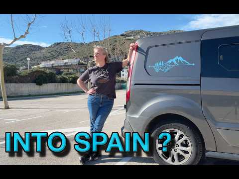 Ep  5. Uncertainty, Storms & Crossing  Into Spain Alone...