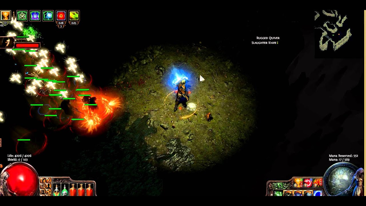 Path of exile Frenzy duelist with Facebreakers/abyssus have fun with ...