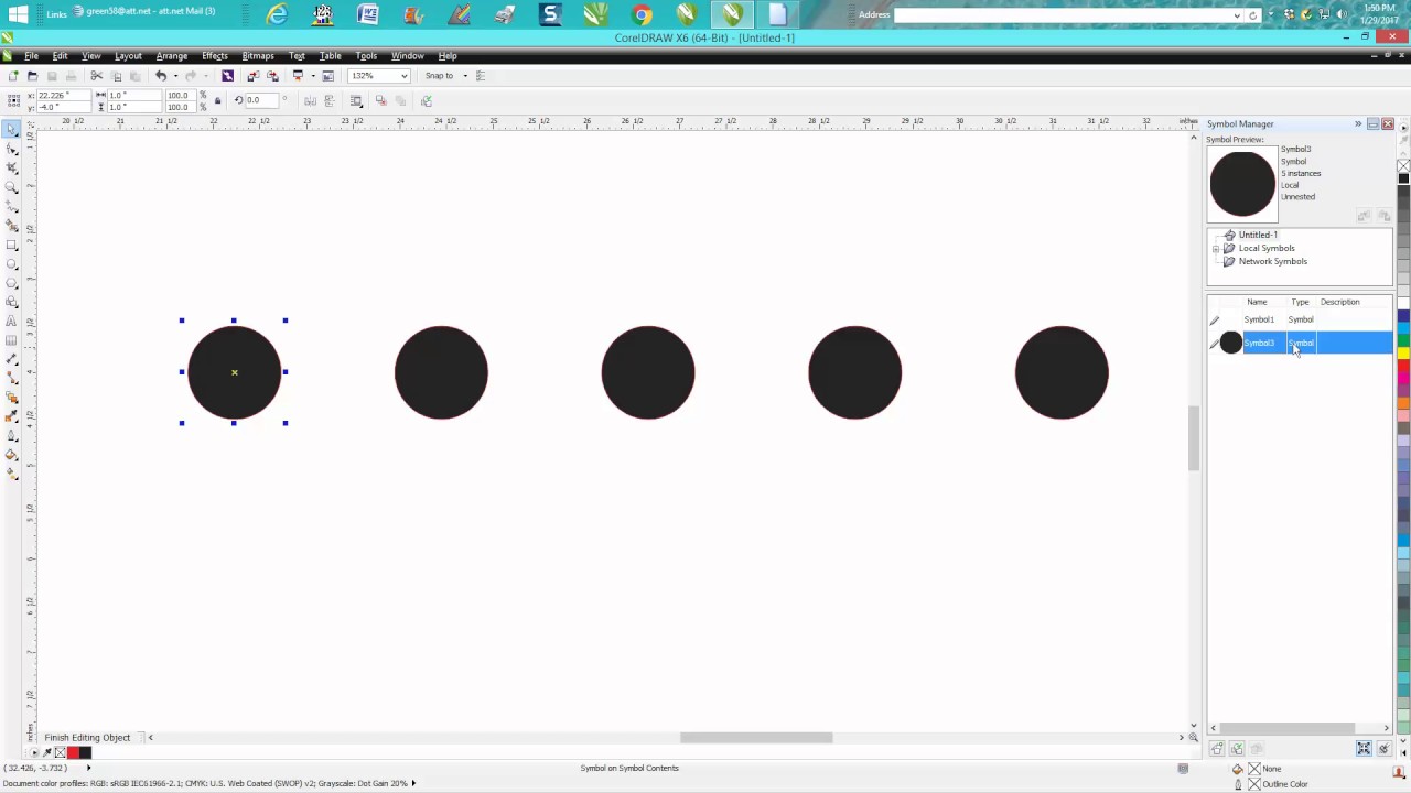Corel Draw Tips & Tricks Symbol Manager - YouTube