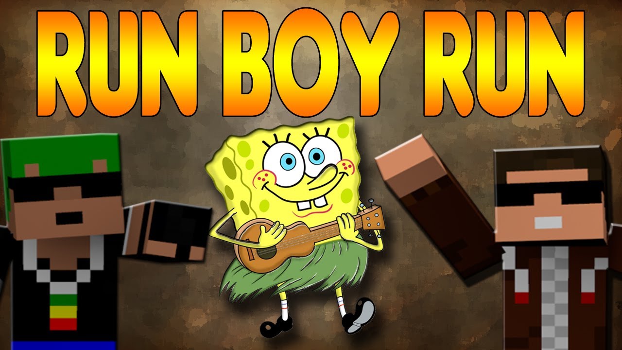 MineCraft Parkour: Run Boy Run ( Domo + Troll ) - YouTube