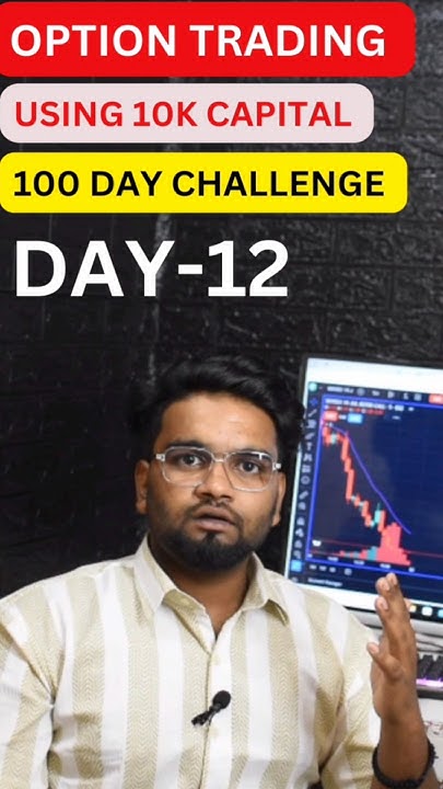 100 days trading challenge with 10k capital day-12#trading#optiontrading#intraday#shorts#reels# ...