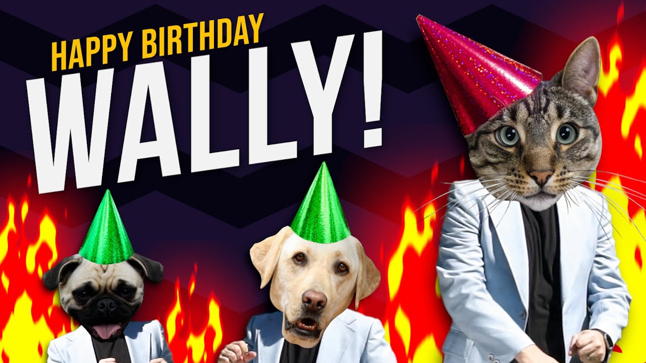 Happy Birthday Wally - Its time to dance! - YouTube