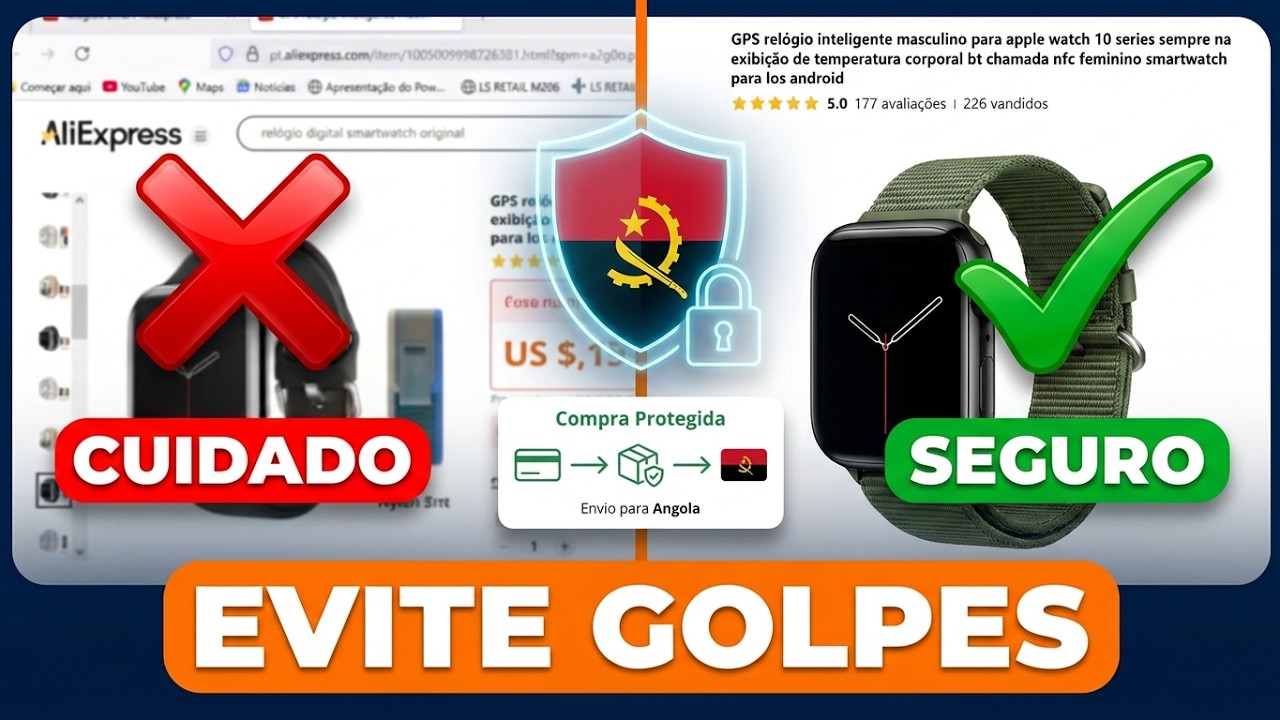 Como comprar no AliExpress na prática em Angola! - YouTube