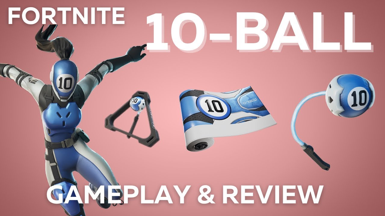 Fortnite 10-Ball Skin Review & Gameplay - YouTube