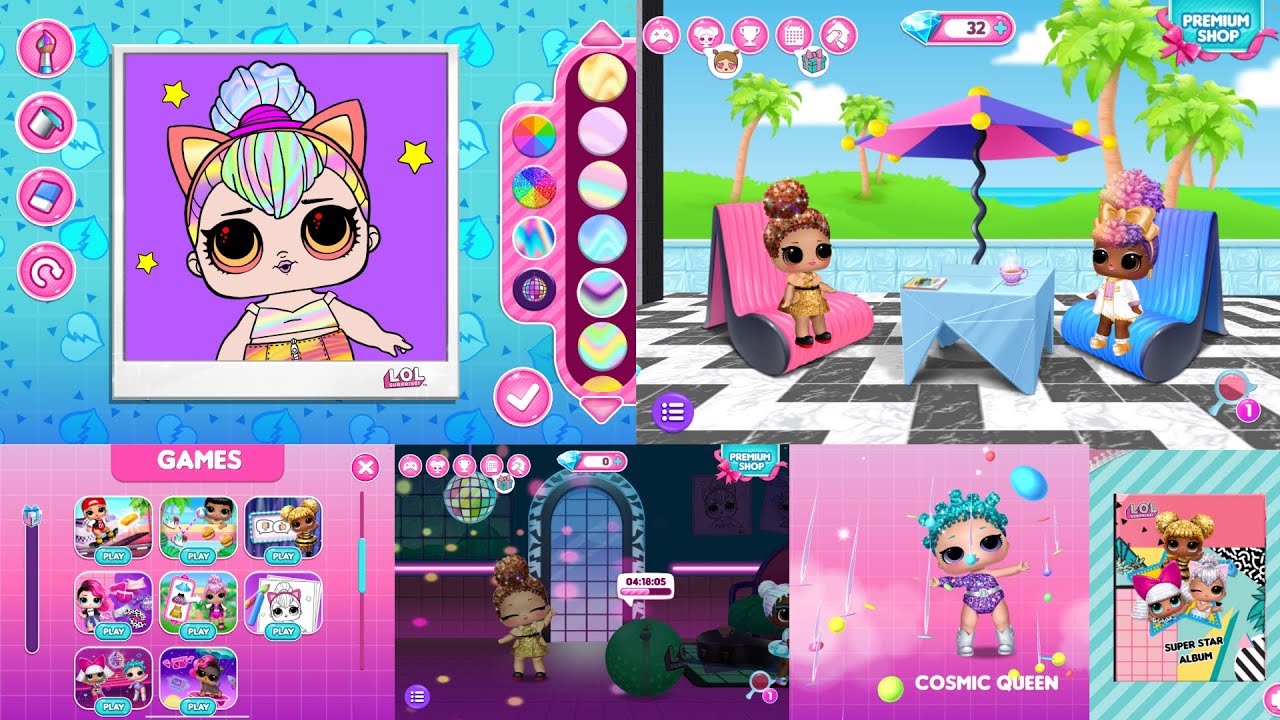 LOL Surprise Disco House l LOL Game Time I Kids Fashion Party - YouTube