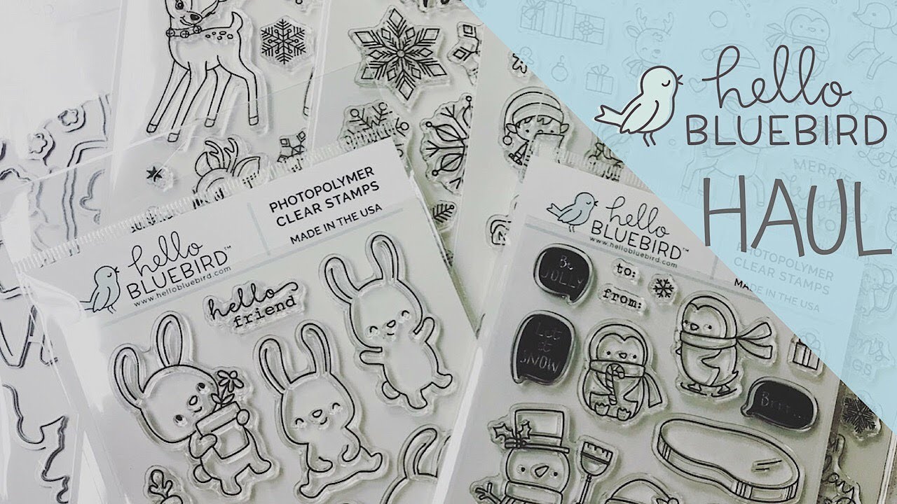 Hello Bluebird Stamp Haul! - YouTube