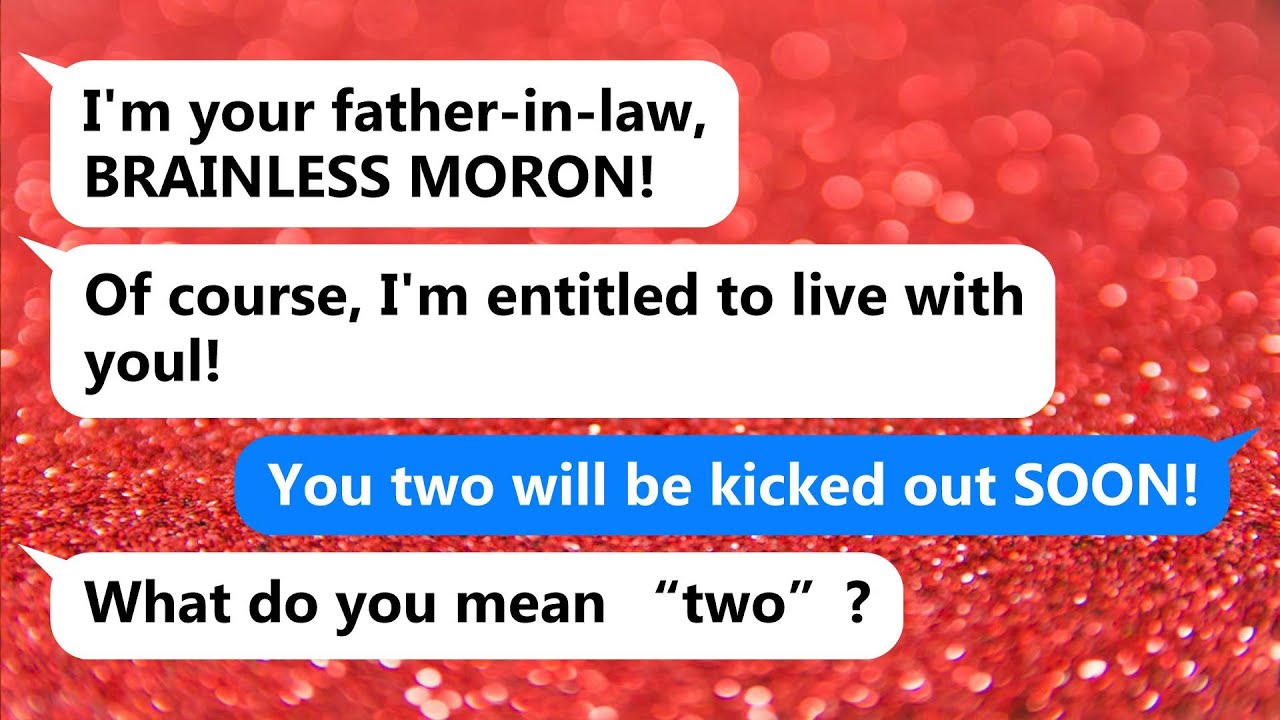 The weak-willed husband allows his cunning father to live in our home ...