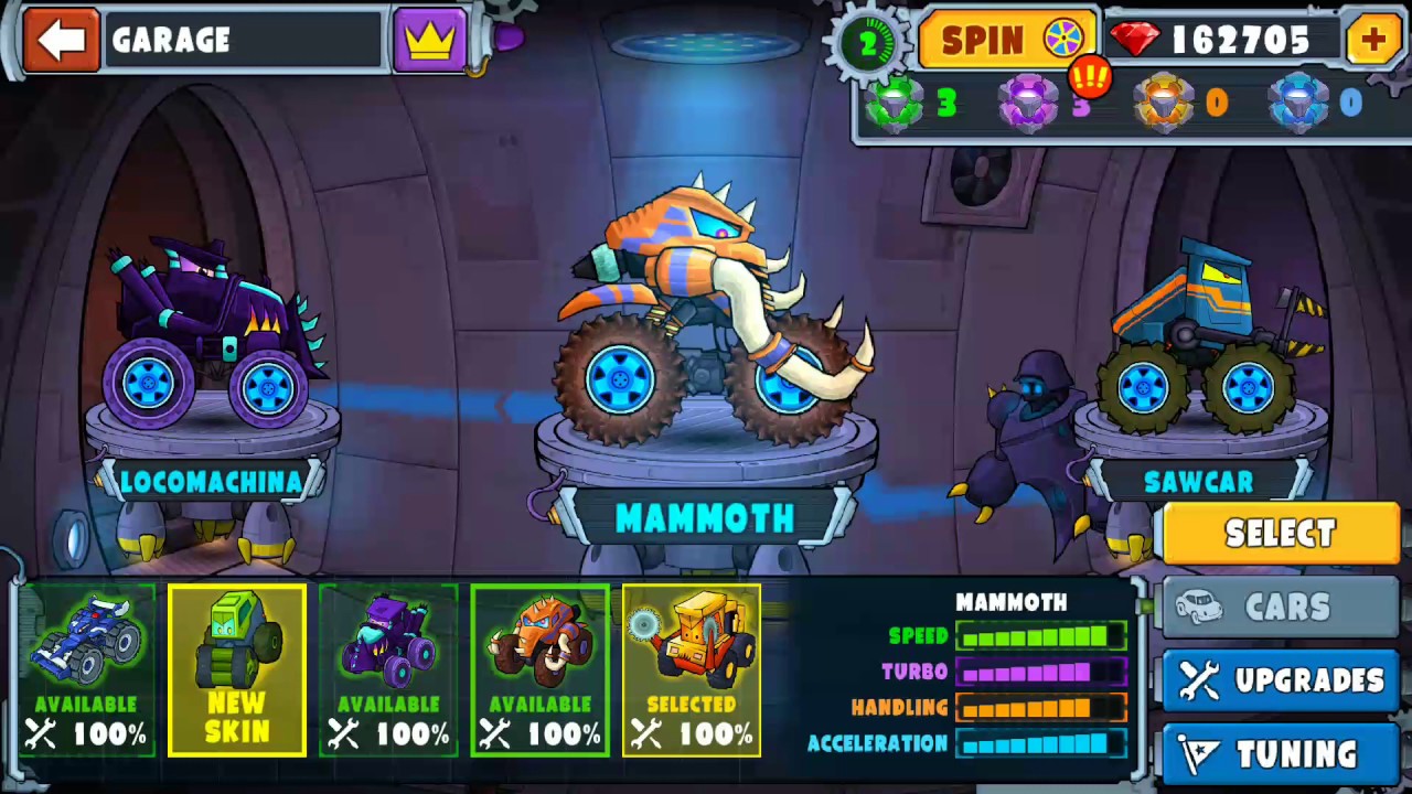 CAR EATS CAR MULTIPLE RACING MAMMOTH GAMEPLAY - YouTube