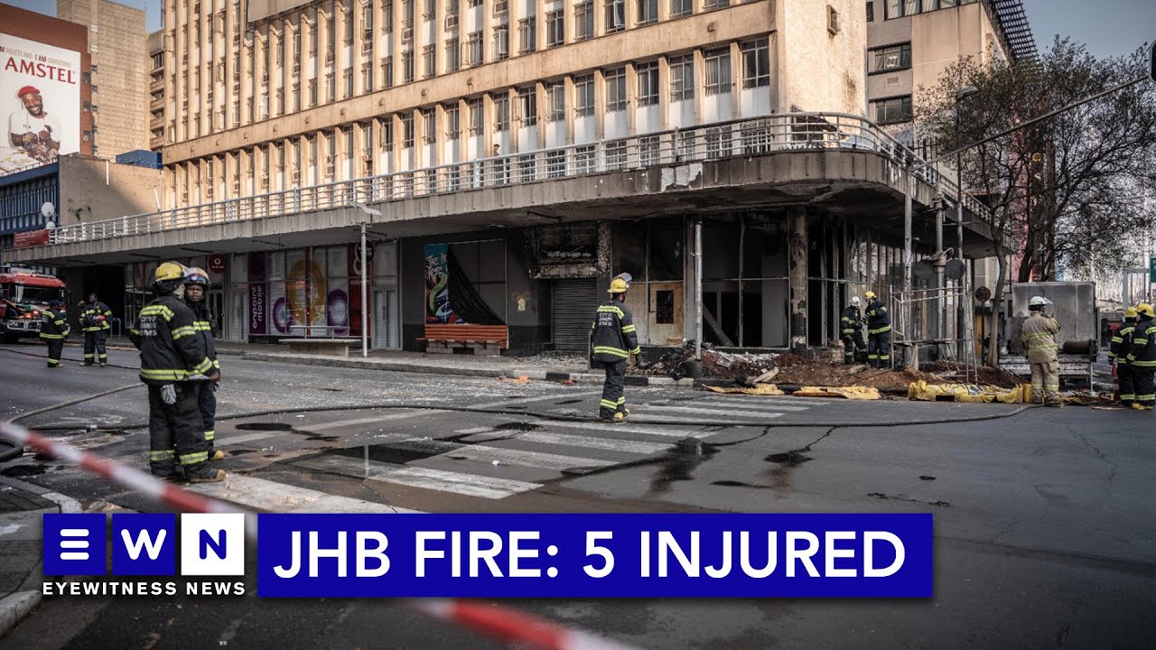 5 people injured in Braamfontein gas explosion - YouTube