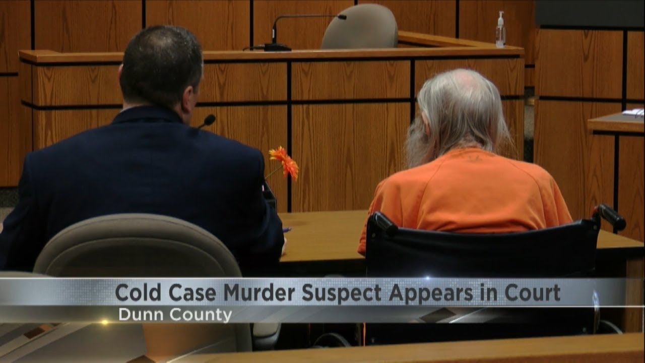 Murder suspect in Dunn County cold case appears in court - YouTube