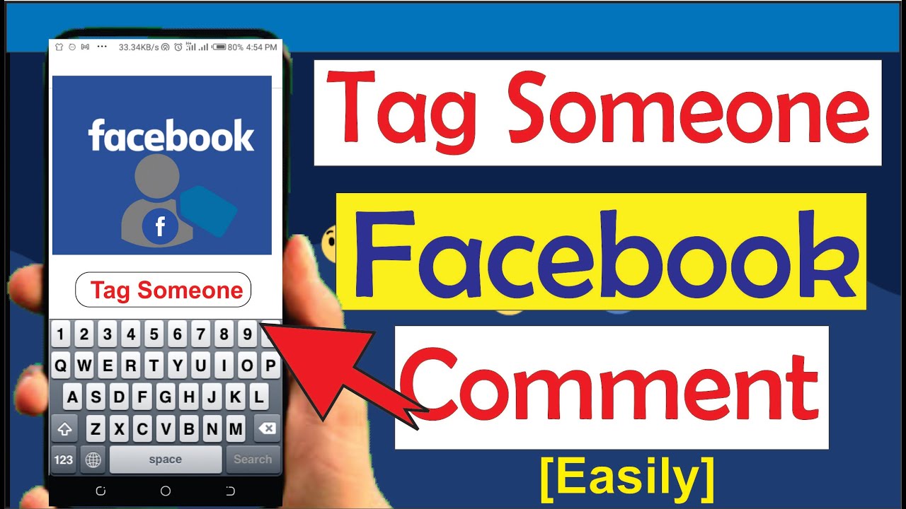 How to Tag Someone on Facebook Comment: Mention/Tag friend In a ...