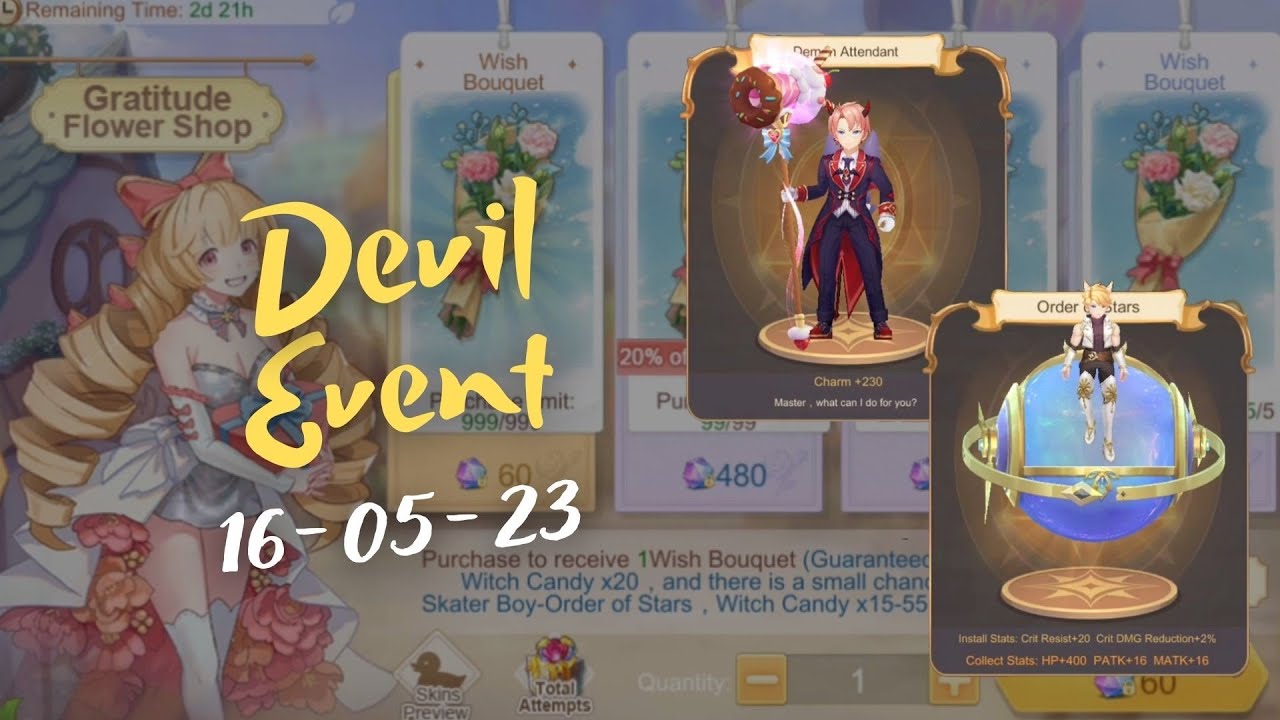 Get a Demon Attendant Set at Devil Event (16-05-23) - Cloud Song - YouTube