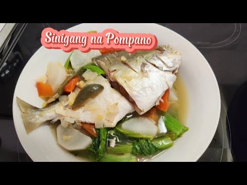 Sinigang na Pompano😋 - YouTube