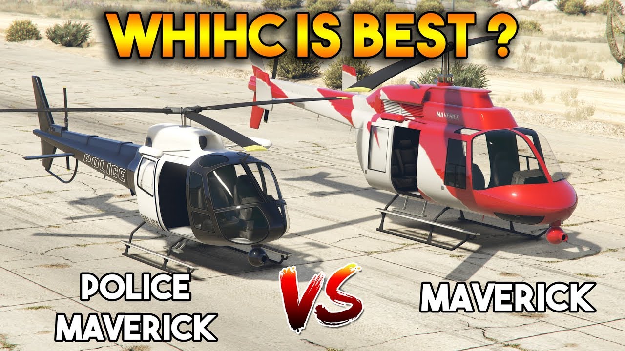 GTA 5 ONLINE : MAVERICK vs POLICE MAVERICK (WHICH IS BEST?) - YouTube