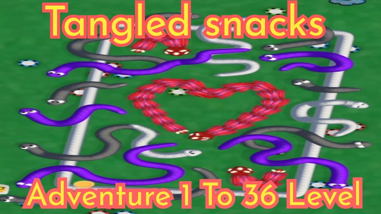 Tangled snacks game # Snacks Adventure # Full Level. - YouTube