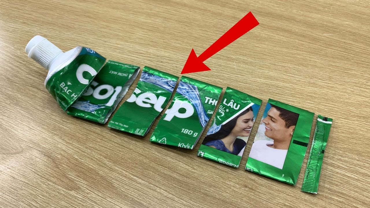 You Will Never Throw Away An Empty Toothpaste!! After Watching This ...