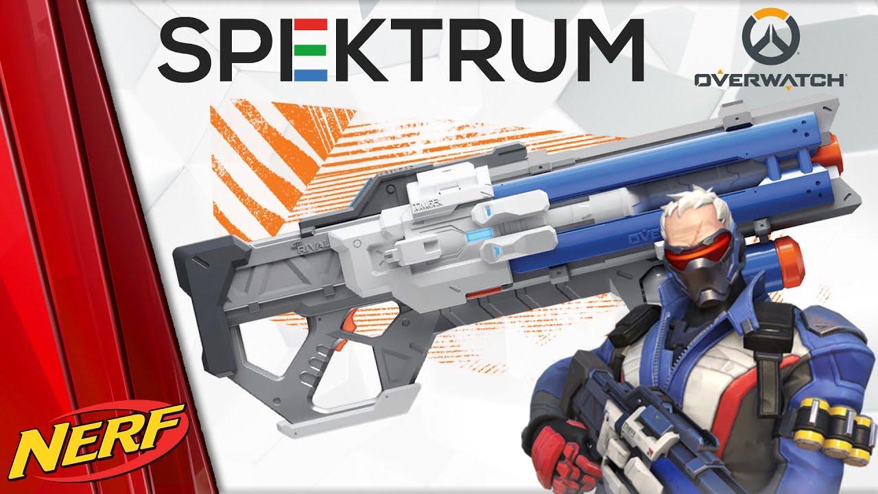 NERF RIVAL OVERWATCH - SOLDIER 76 - Recenze CZ / SK - YouTube
