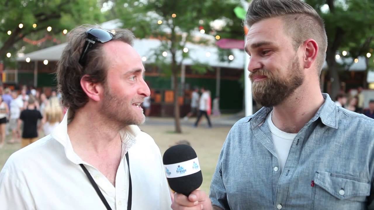 Tim Fitzhigham with Harley Breen in the Garden of Unearthly Delights ...