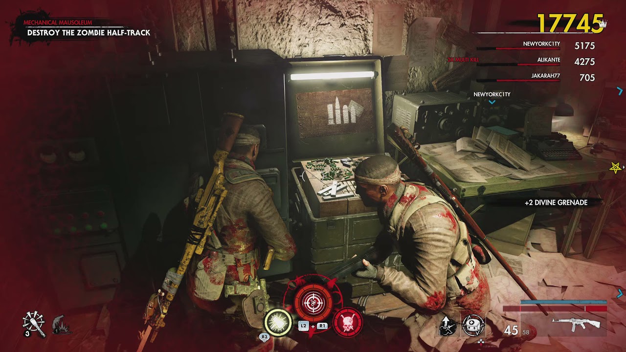 Zombie Army 4: Dead War THE ZOMBIE HALF TRACK BOSS FIGHT - YouTube