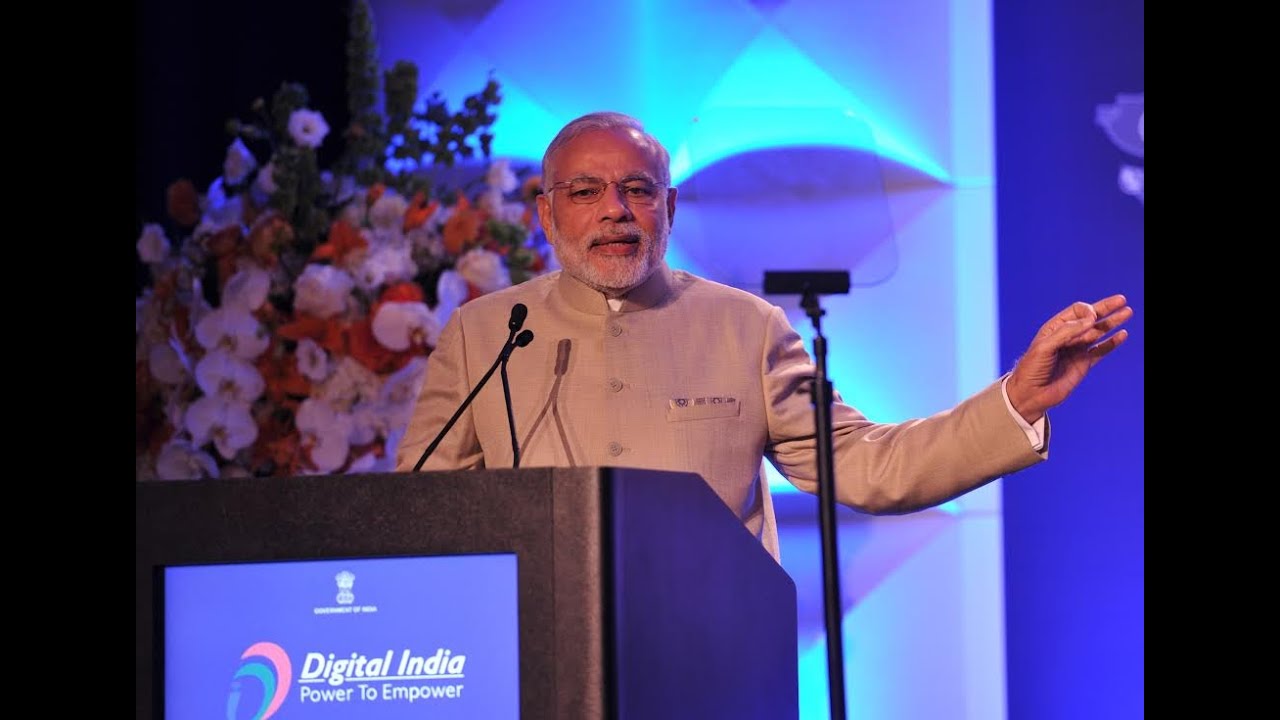 PM Modi's address at the Digital India and Digital Technology Dinner in ...