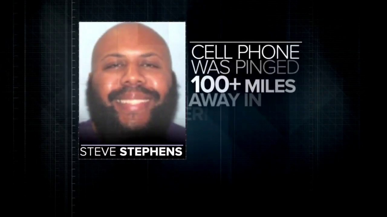 Nationwide manhunt for suspected killer Steve Stephens - YouTube