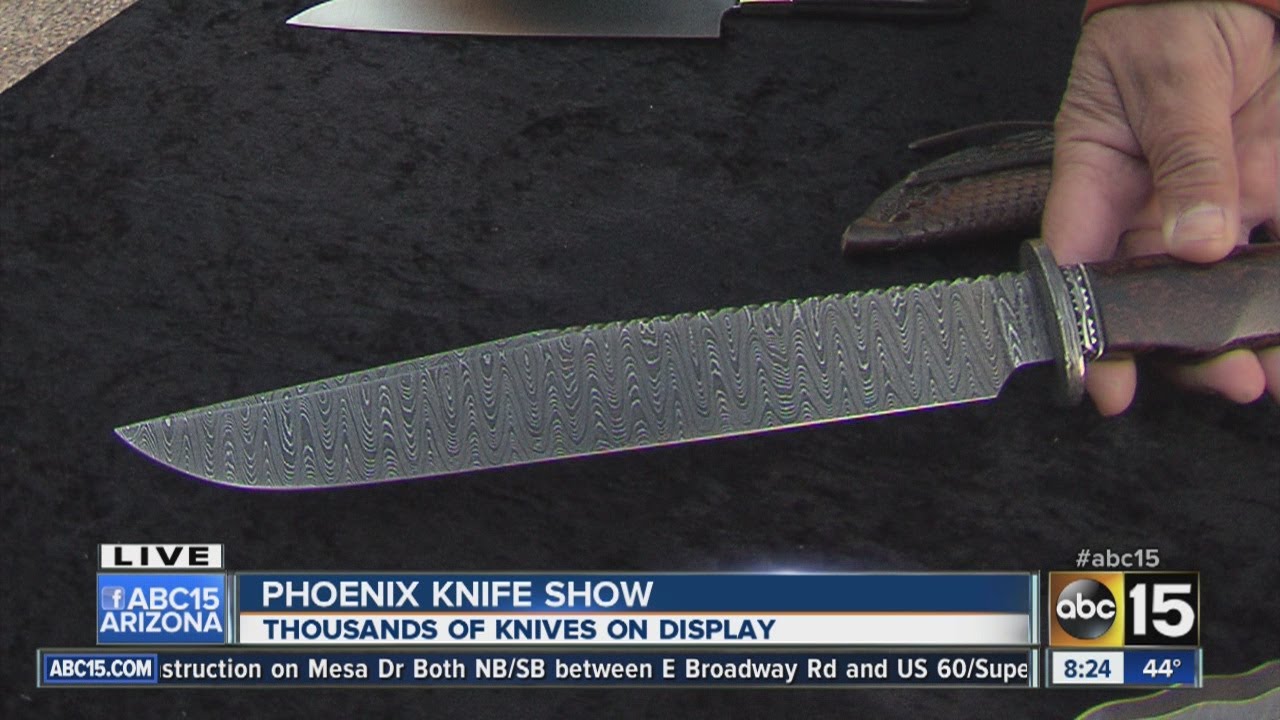Thousands on display at Phoenix knife show - YouTube