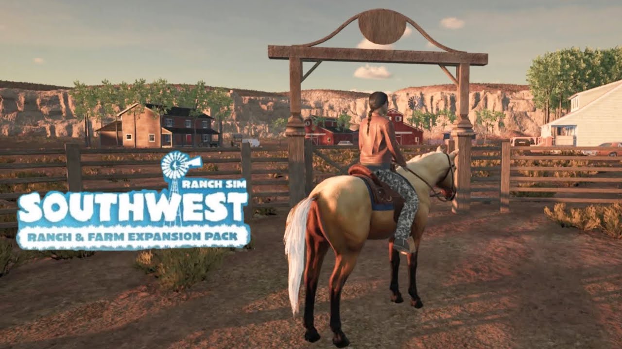 Ranch Sim - Southwest Expansion E08 Horsing Around & A House Upgrade! 🐴 - YouTube