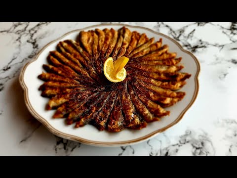 Kilkə balığı necə bişrilir . Xırçıltılı və ləzzətli Kilkə balıq hazırlanması .  Hamsi tava