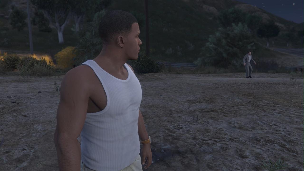 Grand Theft Auto V End Credits Scene - YouTube