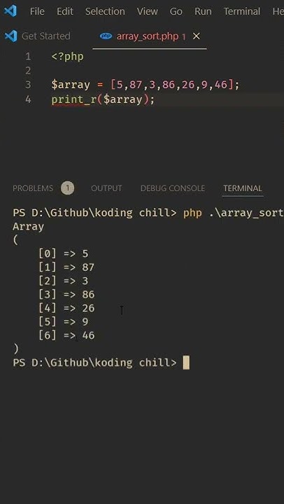 CARA MUDAH MENGURUTKAN VALUE ARRAY | TIPS SHORT #1 - YouTube