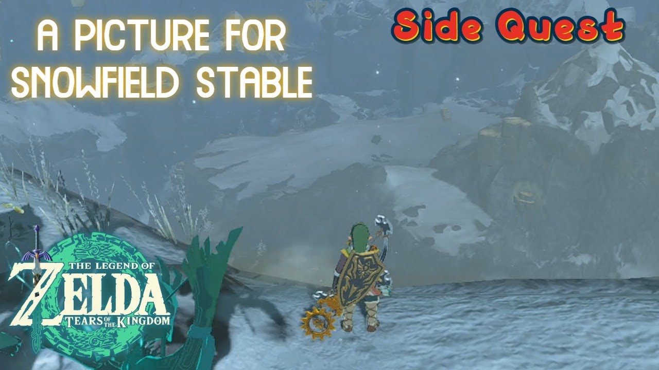 A Picture for Snowfield Stable - Side Quest Walkthrough | The Legend of ...