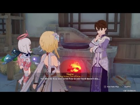 Genshin Impact- Three poignant flowers - seek lan, Qiming's and ying'er ...