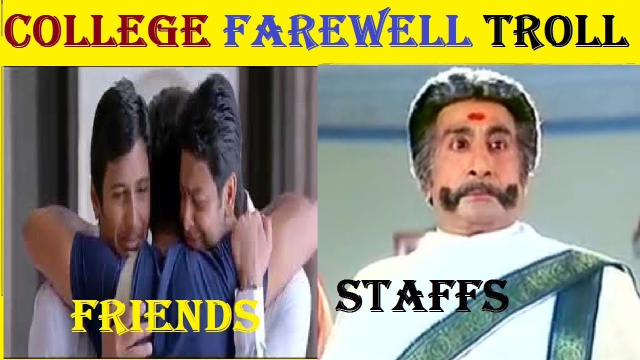 COLLEGE FAREWELL TROLL | JUNIOR VS SENIOR | COMEDY TROLL | CANNI MARE ...
