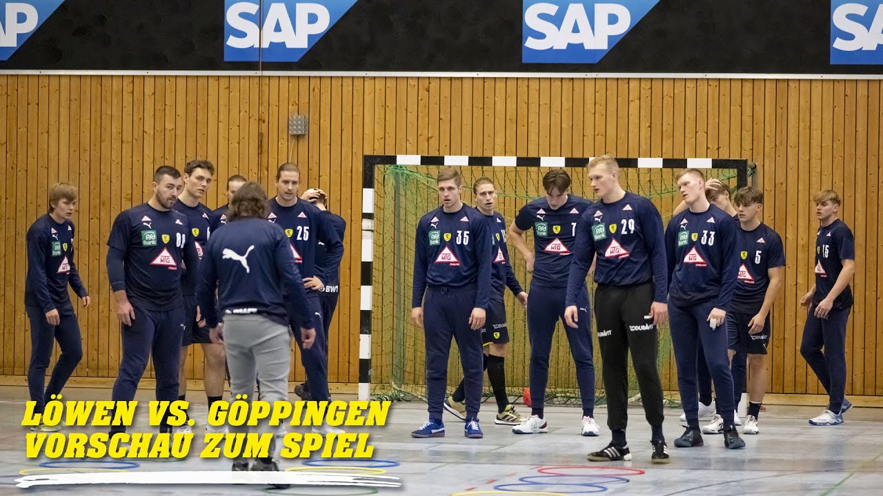 Löwen vs. Göppingen - Vorschau zum Spiel - YouTube