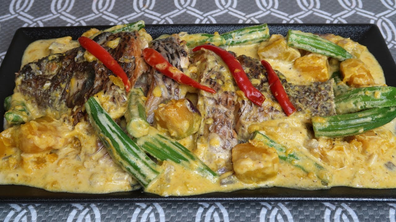 ULAM IDEA PARA SA SEMANA SANTA | HEALTHY ULAM | GINATAANG TILAPIA WITH ...