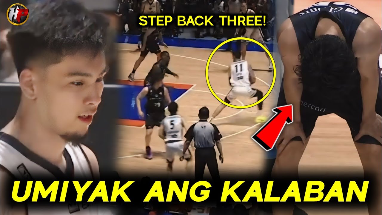 PINAIYAK ANG KALABAN! Kai Sotto Step Back Three pointer! Epic game ending! Yokohama vs Ibaraki ...
