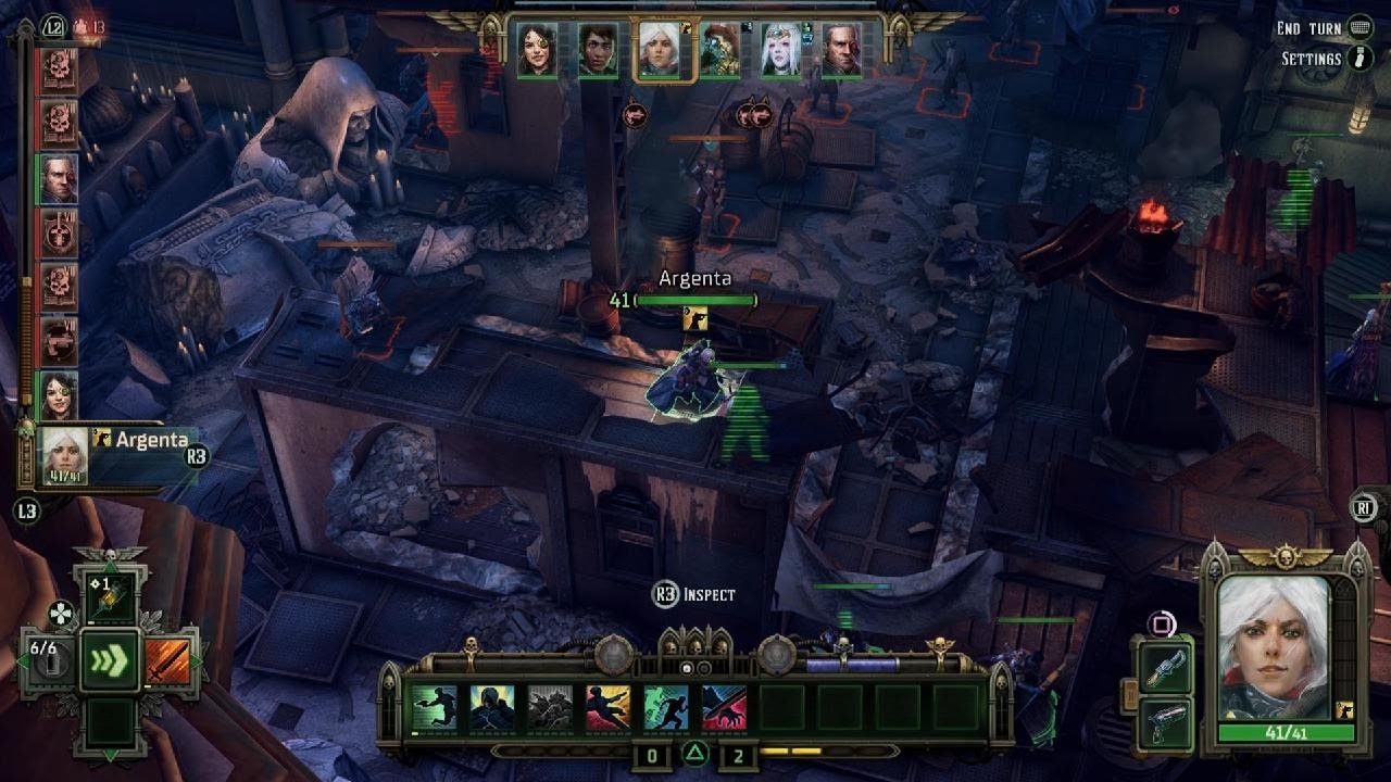 Warhammer 40k: Rogue Trader - Footfall Shadow Quarters. Killing Cinder ...