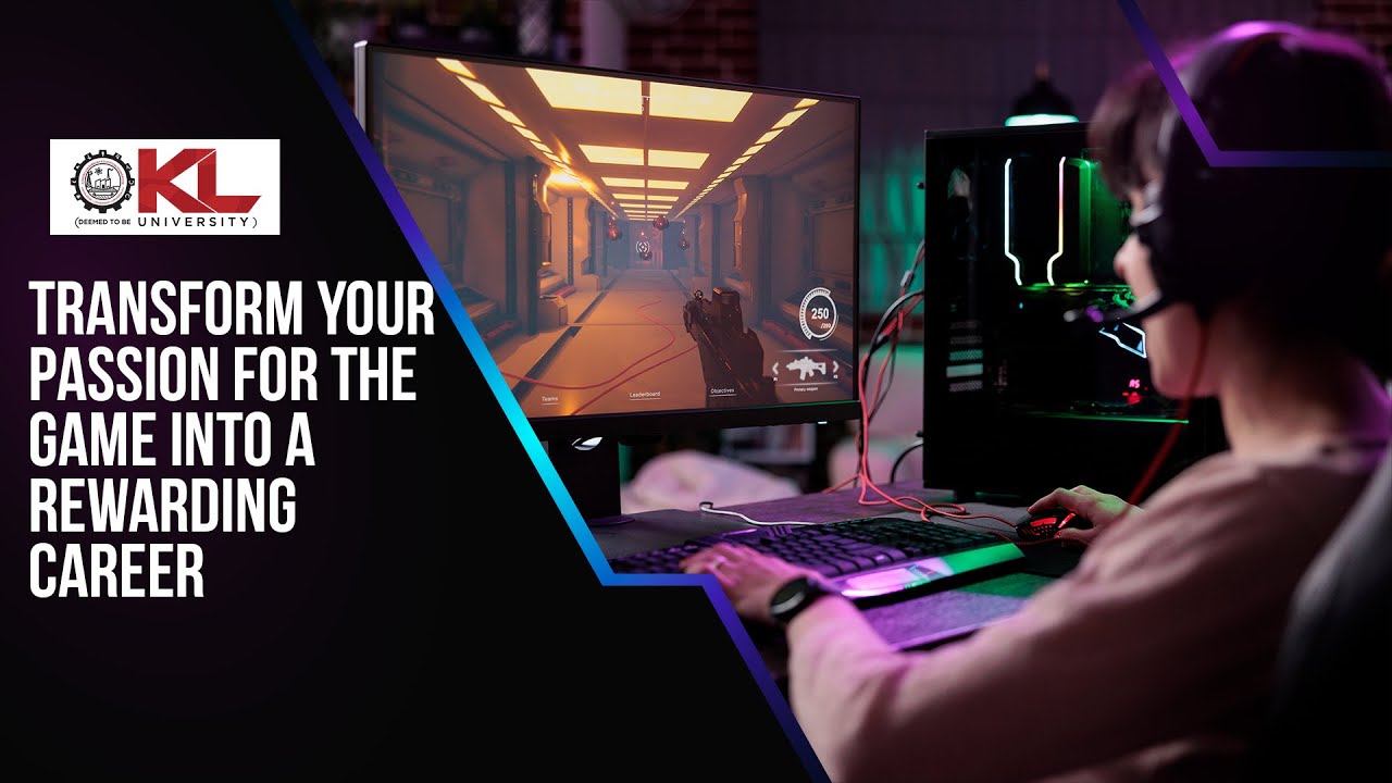 Level Up Your Gaming Career with B.Sc. Animation & Gaming at KLU - YouTube