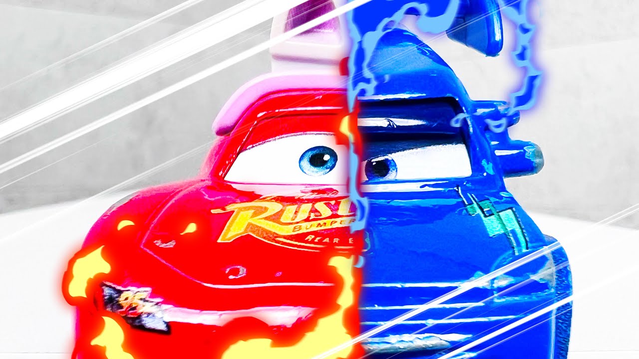 🏁⁉️🏁 Lightning Mcqueen Races with DJ, Winco, Sheriff, Boost and SnotRod ...