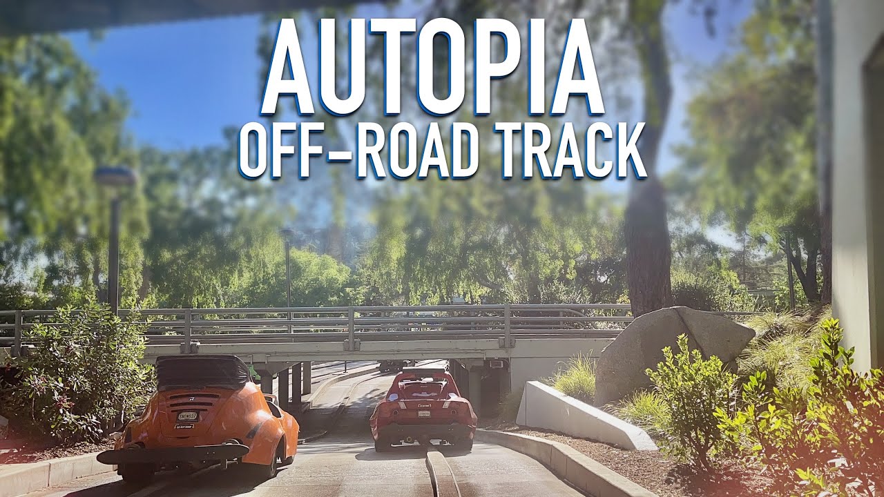 OFF ROAD AUTOPIA Track Two: Disneyland Ride - YouTube