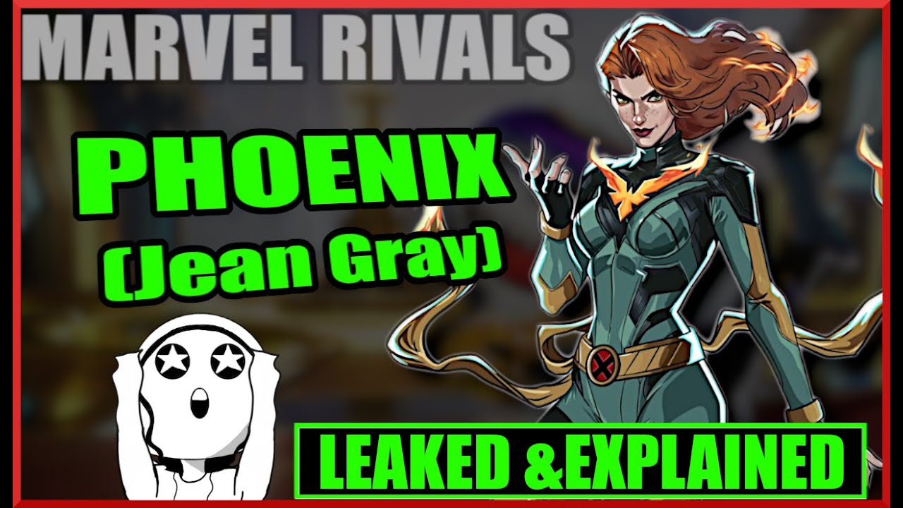 🚨 What if PHOENIX (Jean Gray) Joins Marvel Rivals! Leaked & Explained ...