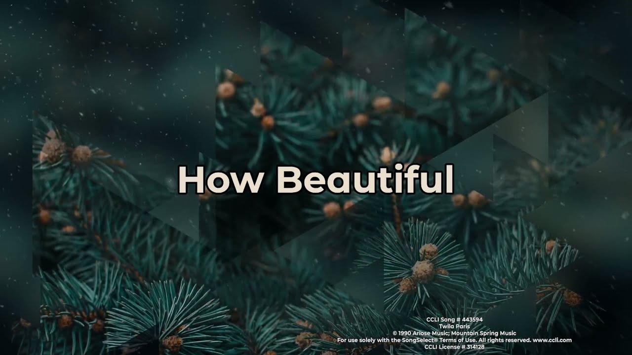 How Beautiful // Praise Song - YouTube