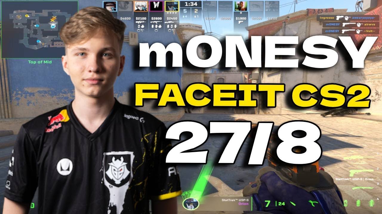 m0NESY (27/8) CS2 POV (Mirage) FACEIT Super Match Jan 04, 2023 - YouTube