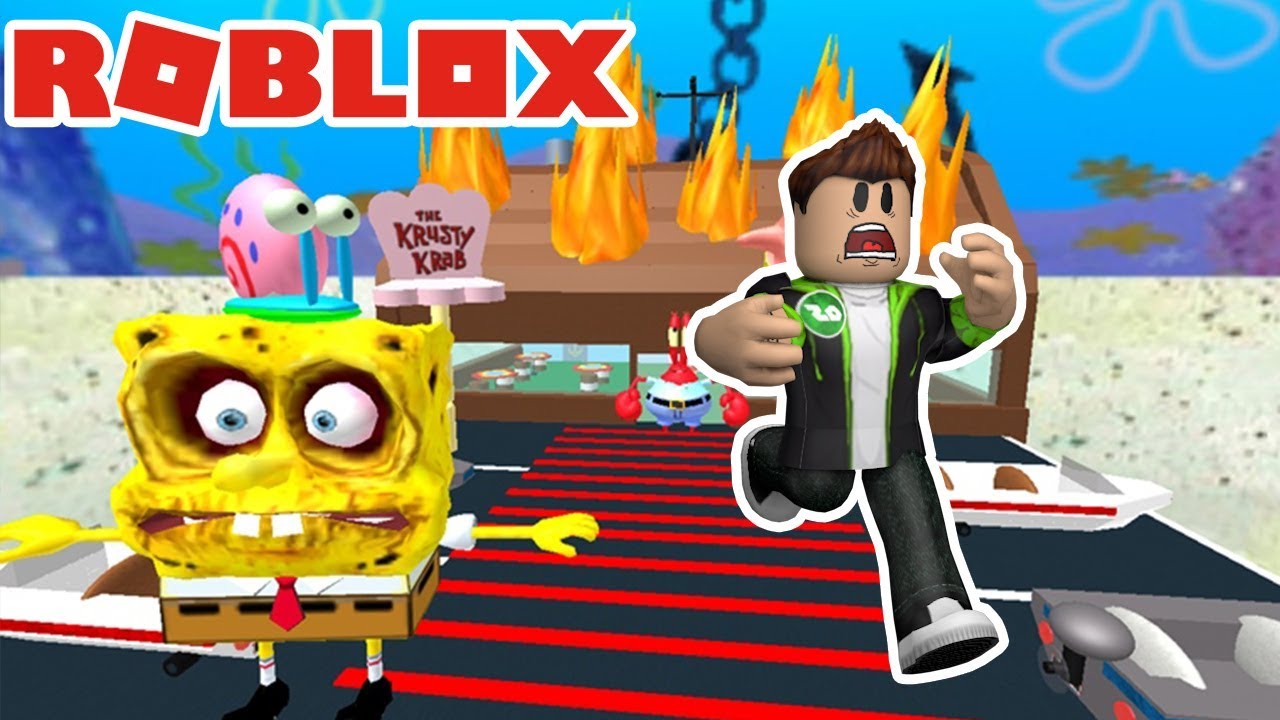 SÜNGER BOB ARTIK İYİ BİRİSİ DEĞİL / ROBLOX Escape Krusty Crub Obby ...