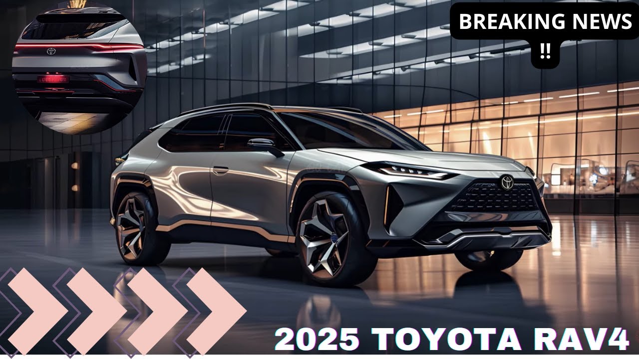 ALL NEW 2025 Toyota RAV4 Hybrid Revealed - First Look, Interior ...